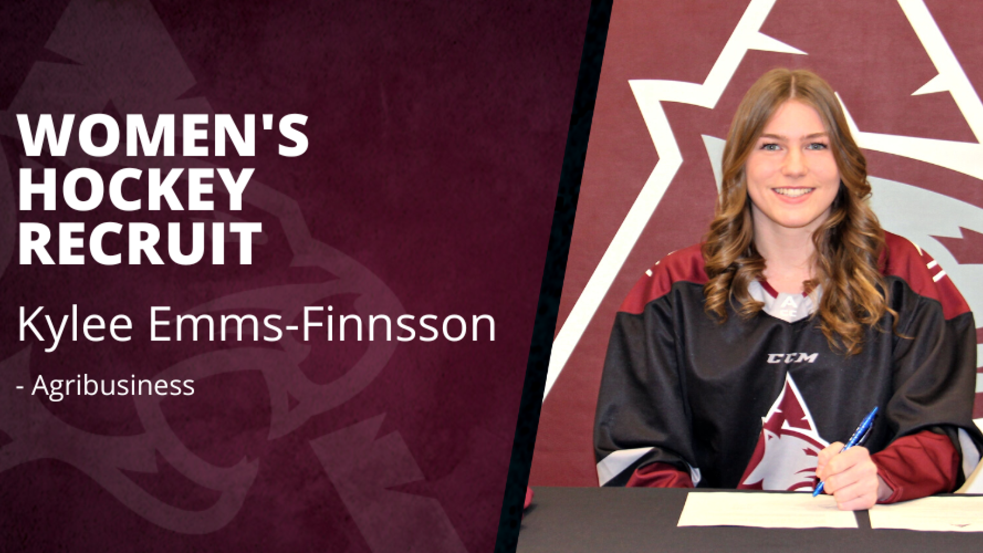Emms-Finnsson Joins Sister On Ice | Assiniboine College